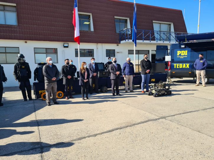 RM: Nuevo equipamiento robótico para reforzar trabajo de unidad PDI ...